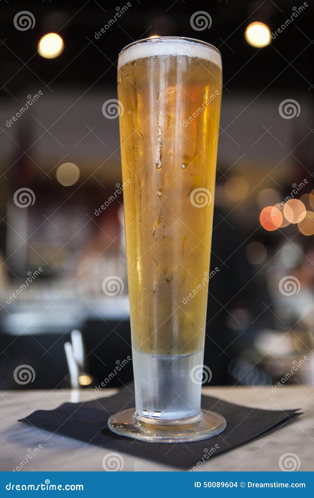Tall Beer stock photo. Image of refreshing, chilled, glass - 50089604