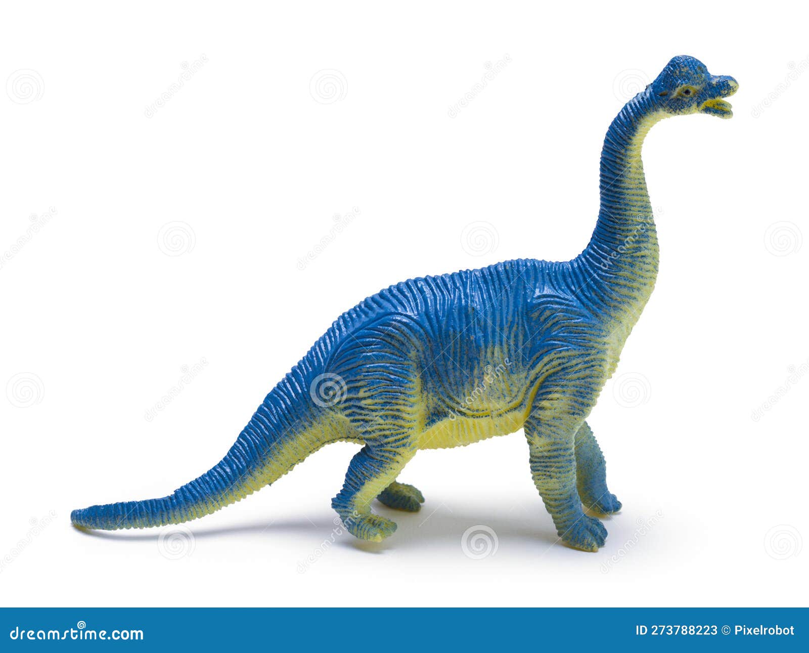Blue Toy Dinosaur Jurassic Period Spinosaurus Raptor With Big Teeth ...