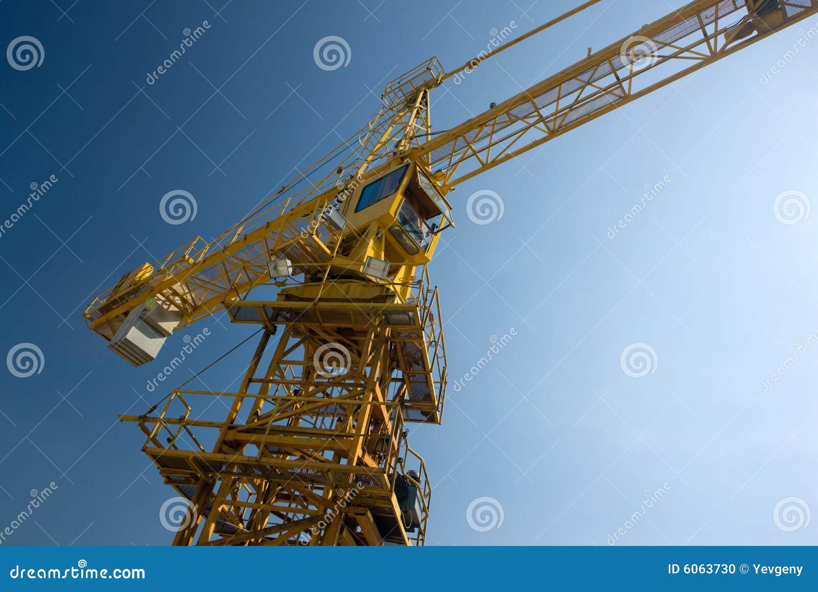 Tall building crane stock photo. Image of high, scene - 6063730