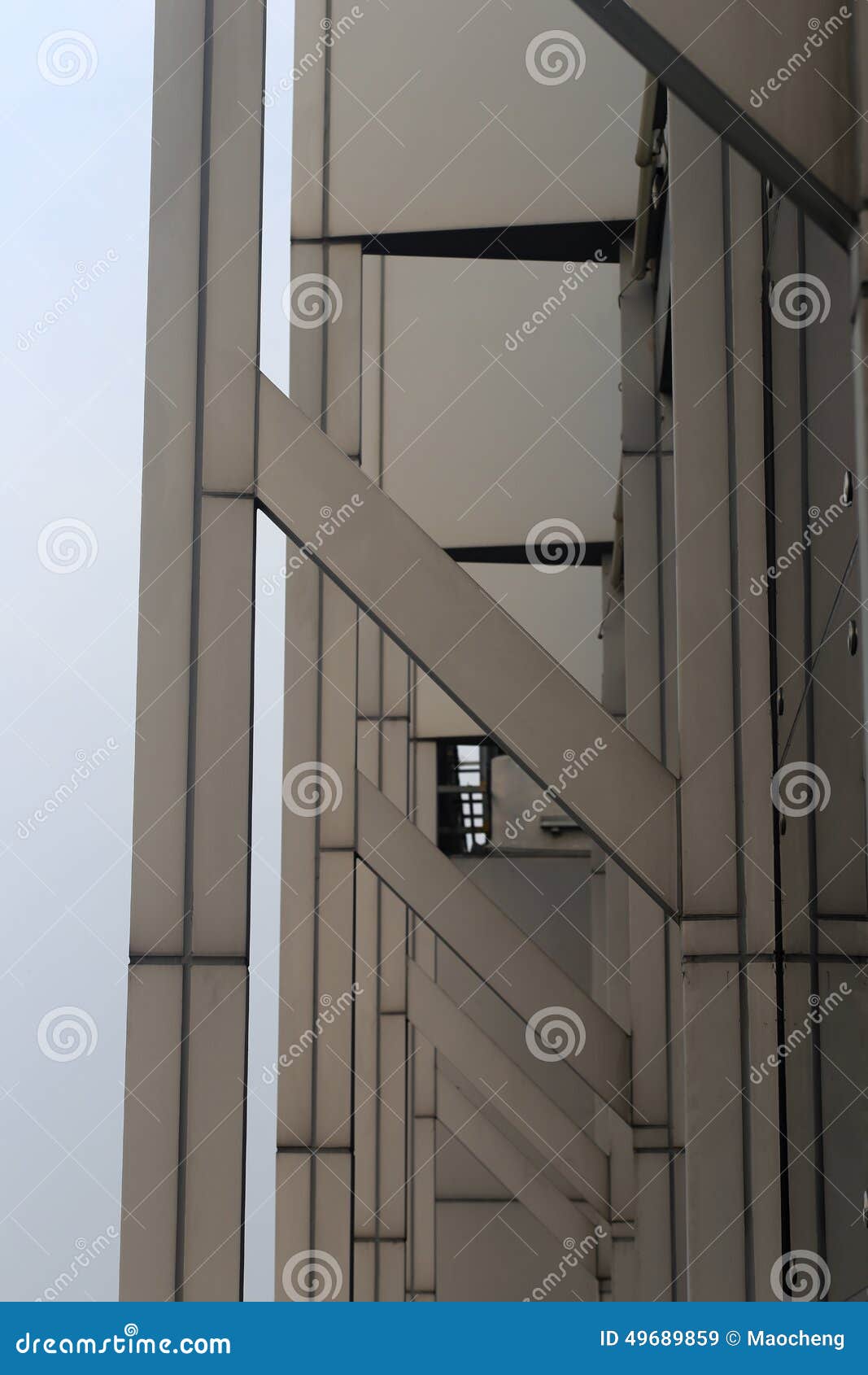 Tall Building External Walls Stock Image - Image of walls, building ...