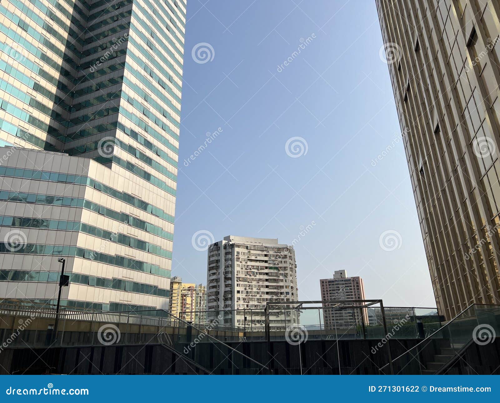 The Tall Buildings of the City Stock Photo - Image of landmark, city ...