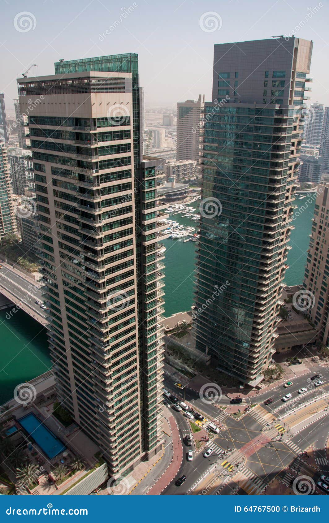 Tall Buildings in Dubai, UAE Stock Photo - Image of building, traveling ...