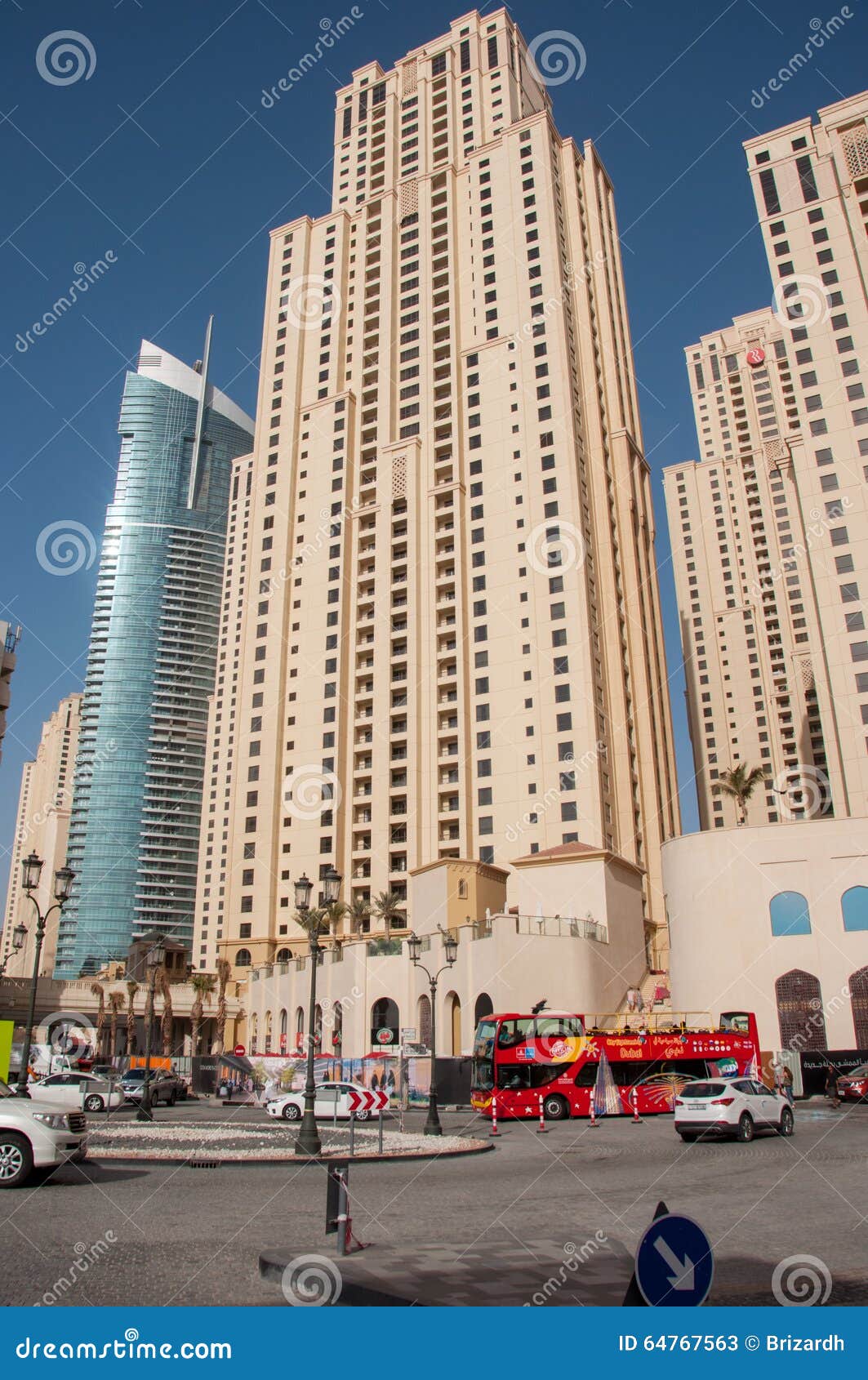Tall Buildings in Dubai, UAE Editorial Stock Photo - Image of ...