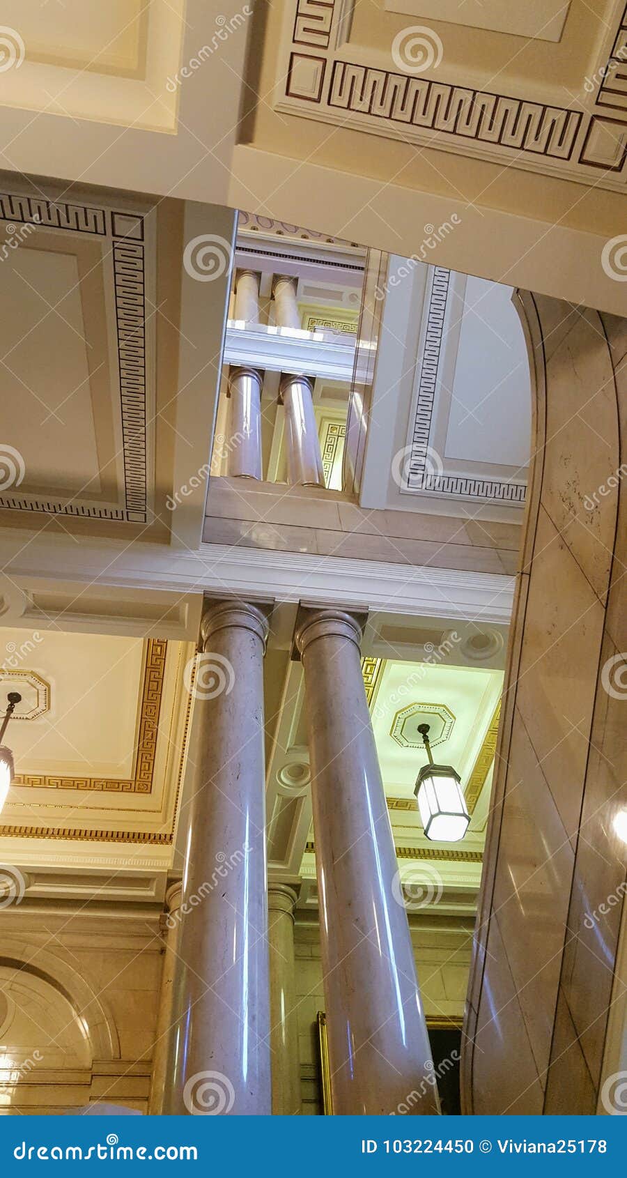 Tall Columns Made of Marble Stock Photo - Image of tall, columns: 103224450