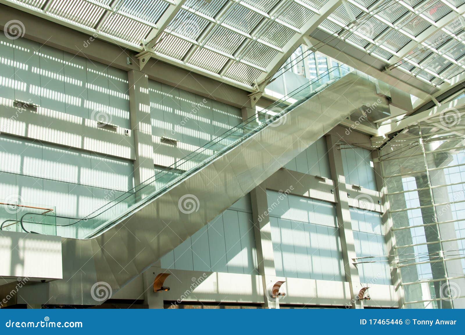A Tall Escalator stock photo. Image of structural, mover - 17465446