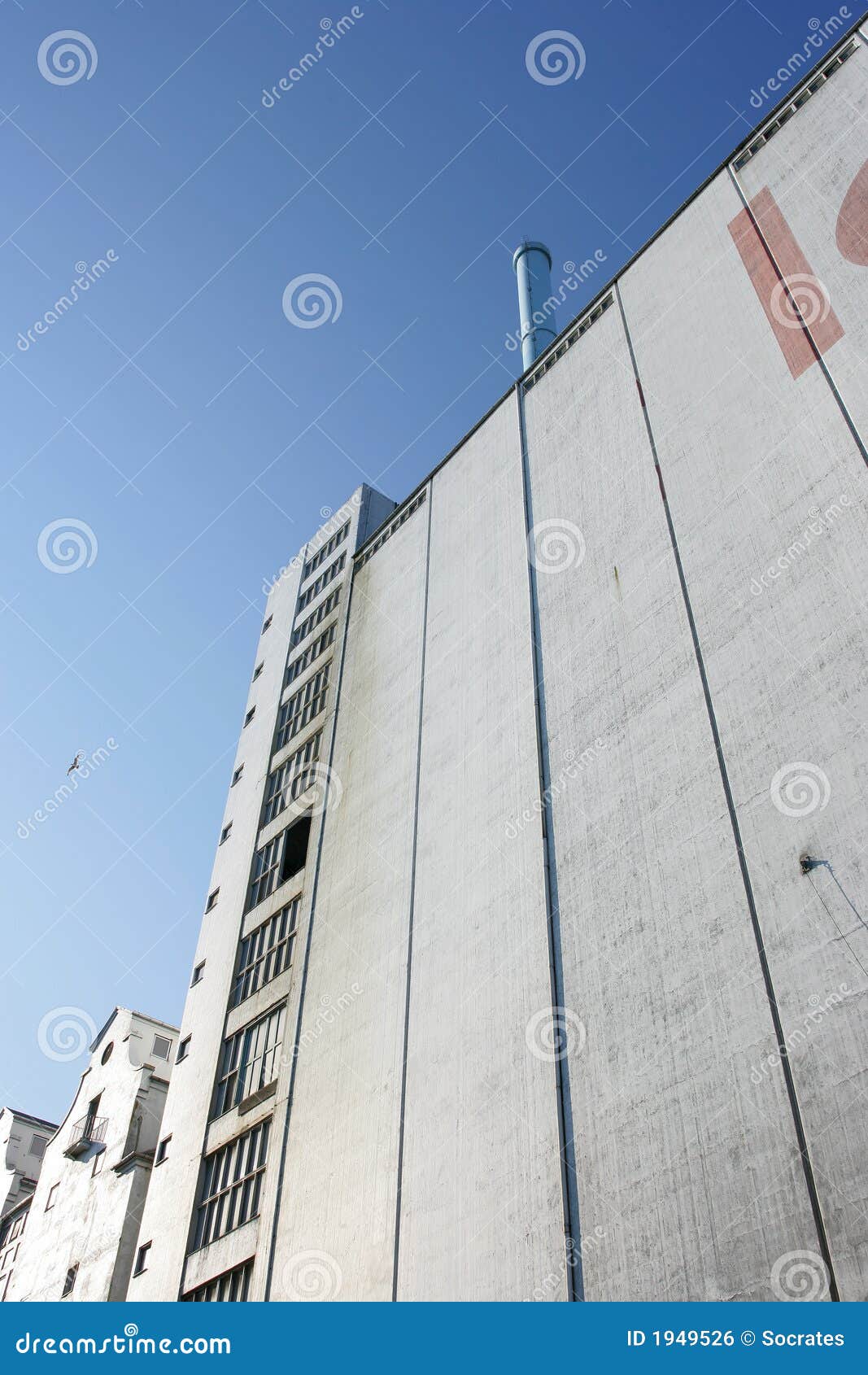 Tall factory stock photo. Image of pier, growth, broken - 1949526