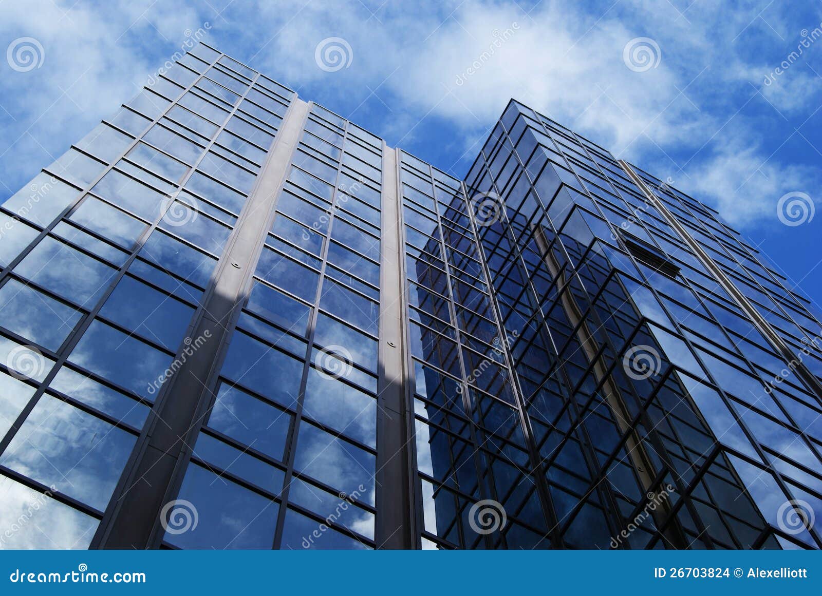 Tall Financial Office Block Stock Photo - Image of built, looking: 26703824