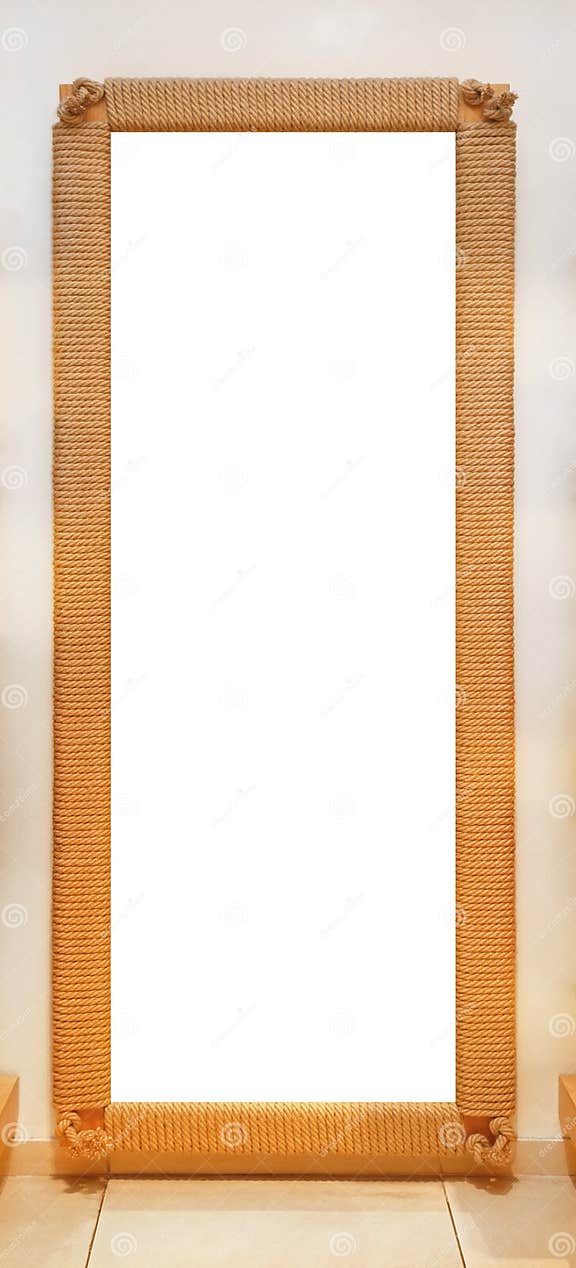 Tall Frame stock photo. Image of wall, border, rope - 113060100