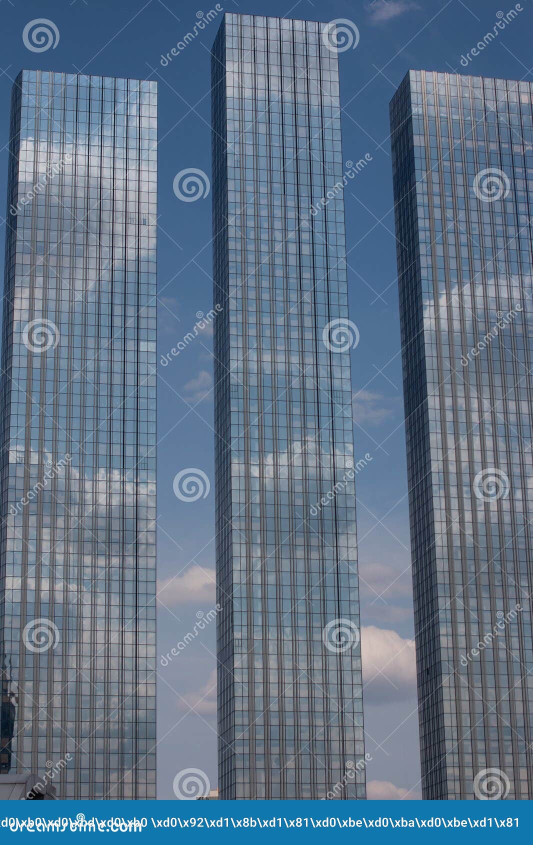 A Tall Glass Business Building with Large Windows. Editorial ...