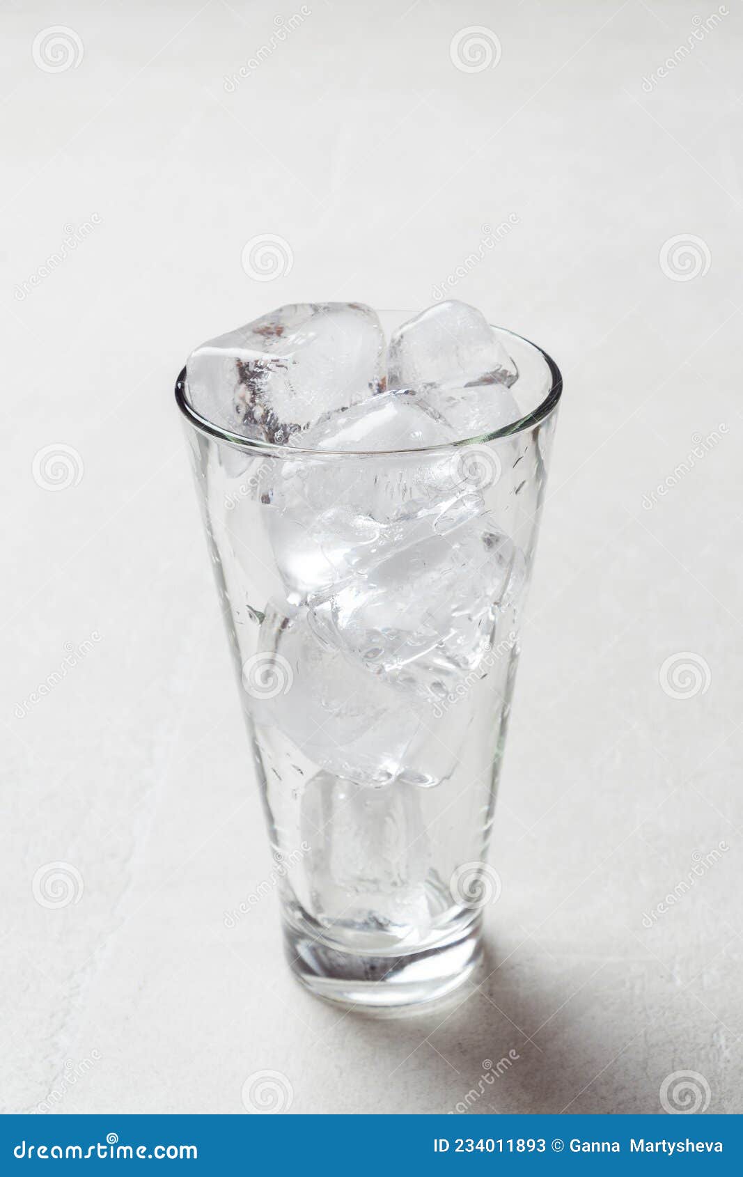 Tall glass filled with ice stock image. Image of liquid - 234011893