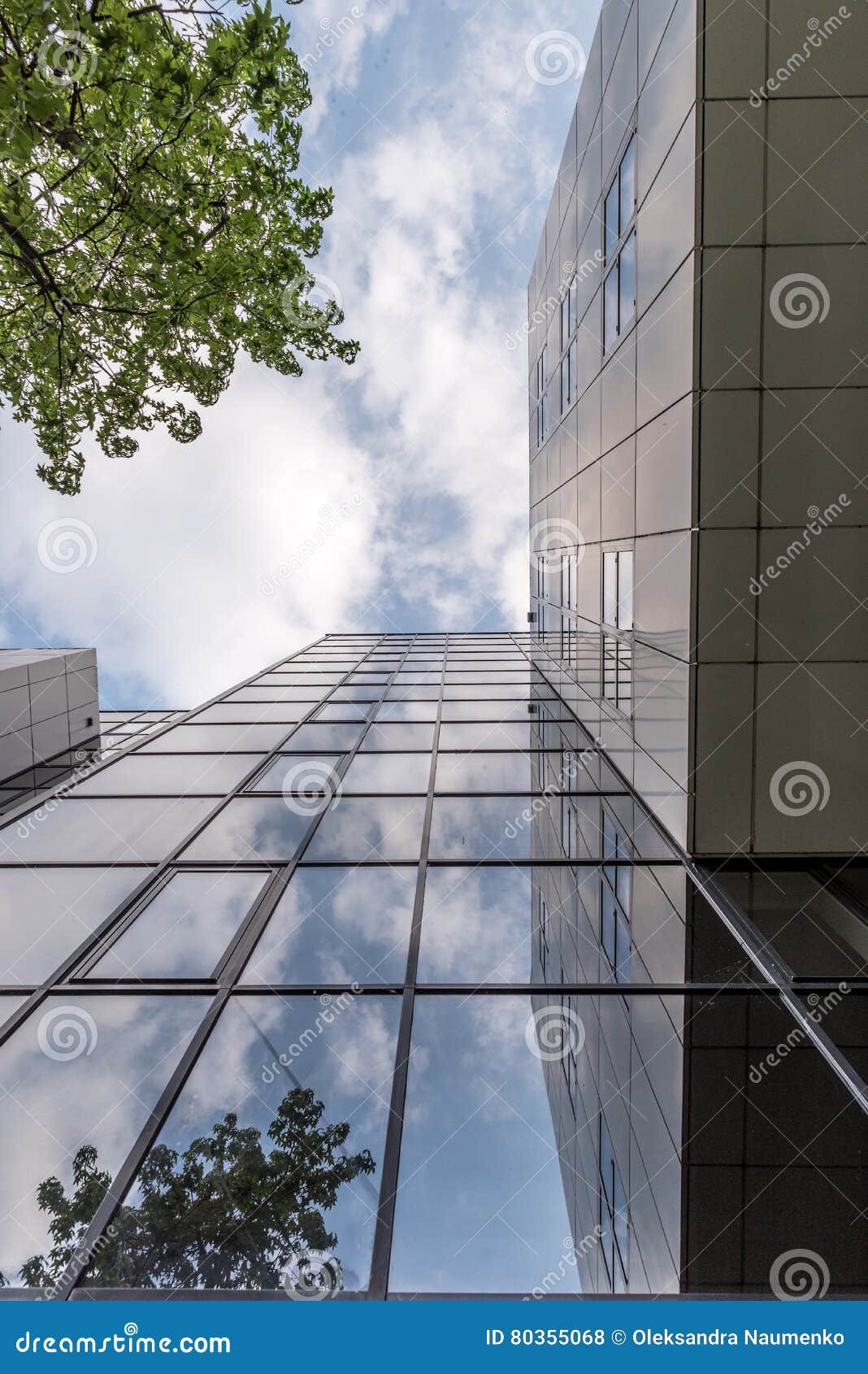 Tall glass office building stock photo. Image of building - 80355068