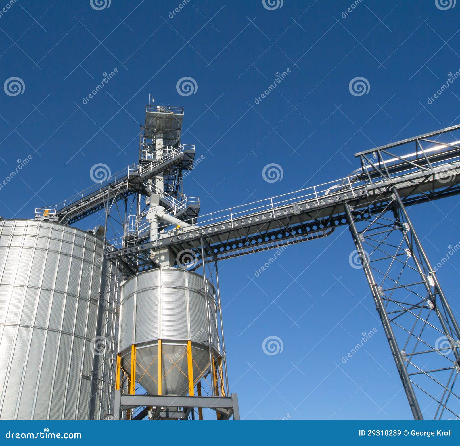 Tall Grain elevators stock image. Image of tall, elevator - 29310239