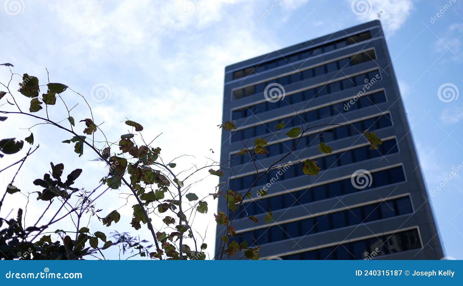 A Tall Gray Apartment Condo or Office Corporate Building Stock Image ...