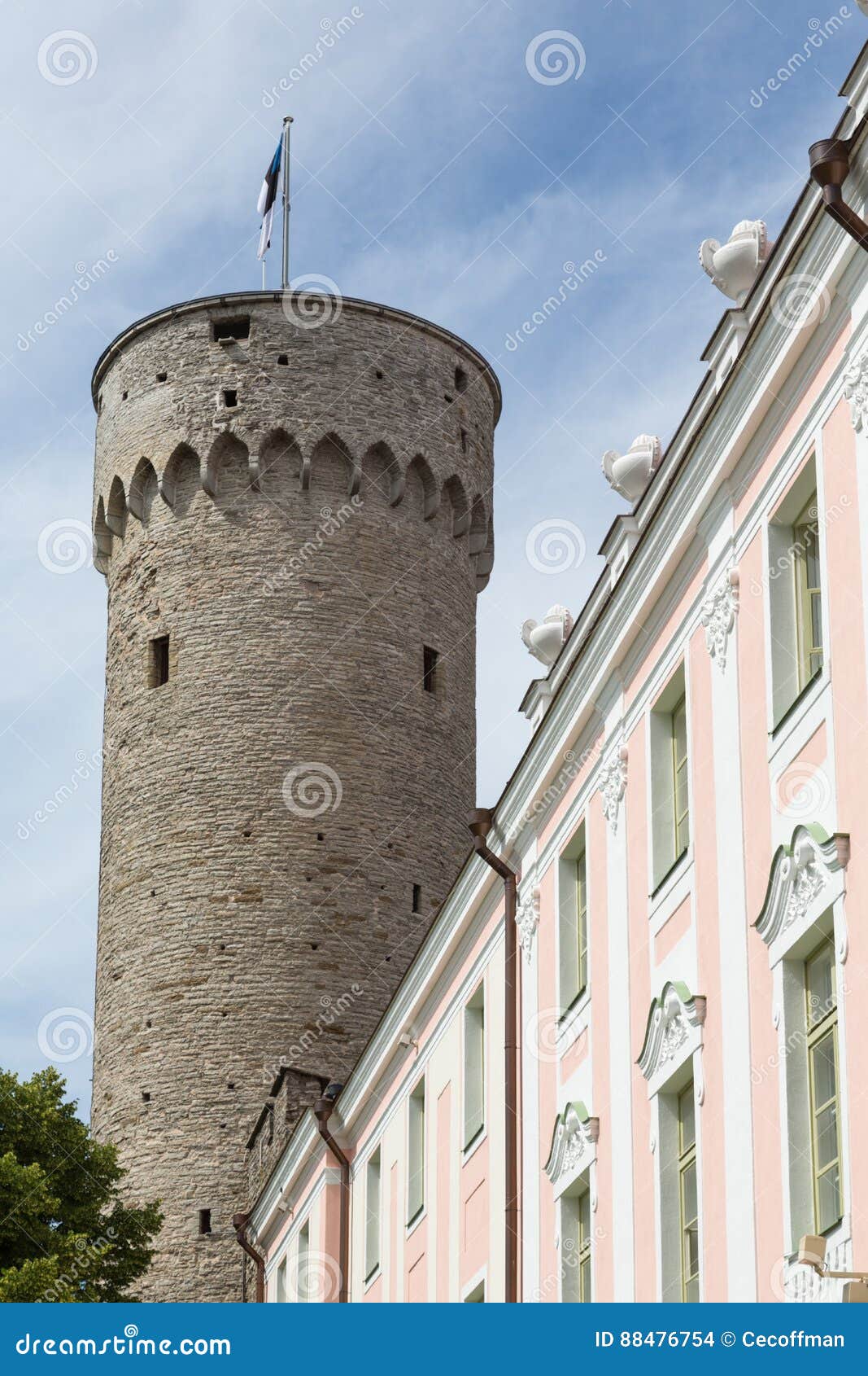Tall Hermann Tower stock photo. Image of europe, government - 88476754