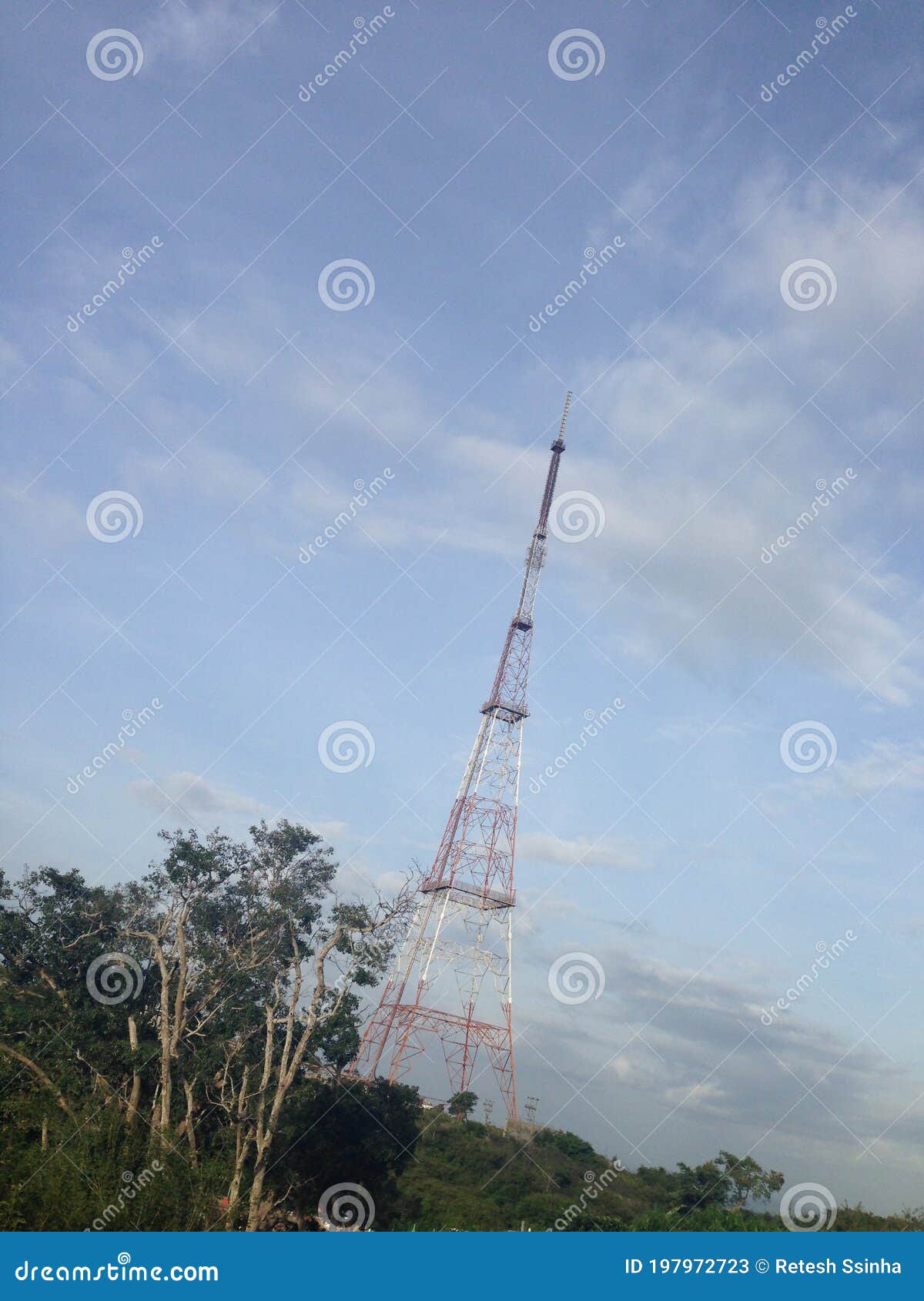 Tall Mobile Towers Royalty-Free Stock Photography | CartoonDealer.com ...