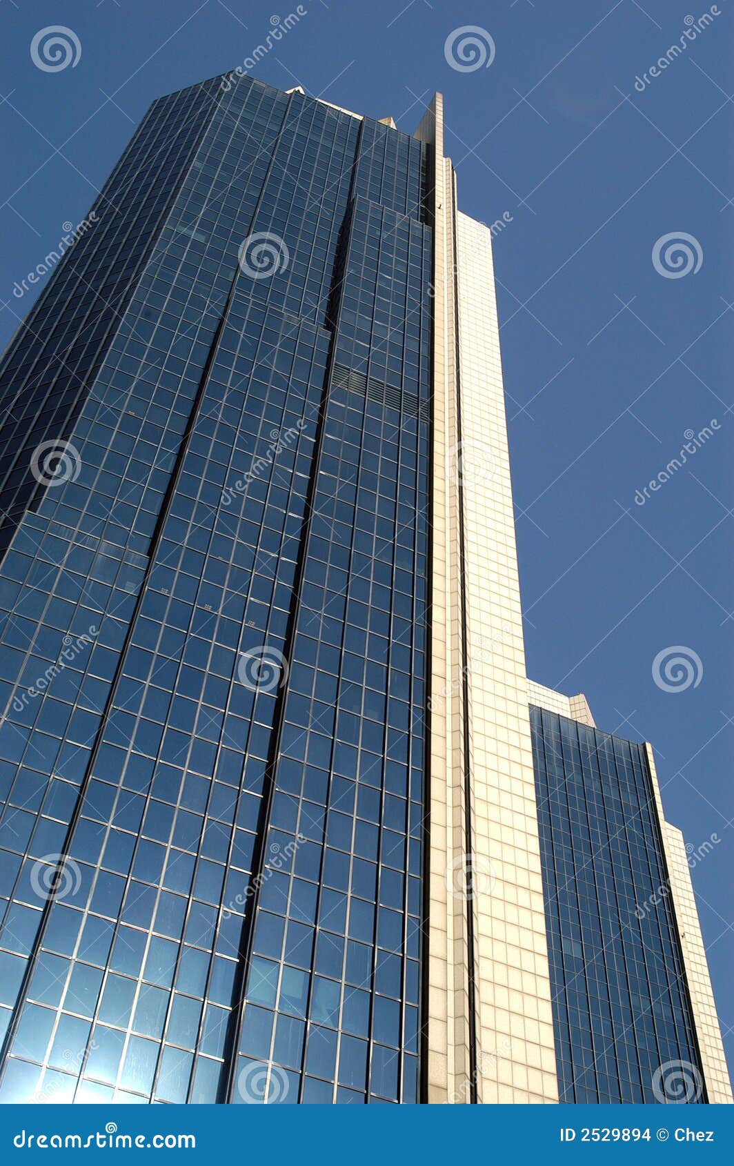 Tall modern skyscraper stock photo. Image of tall, windows - 2529894