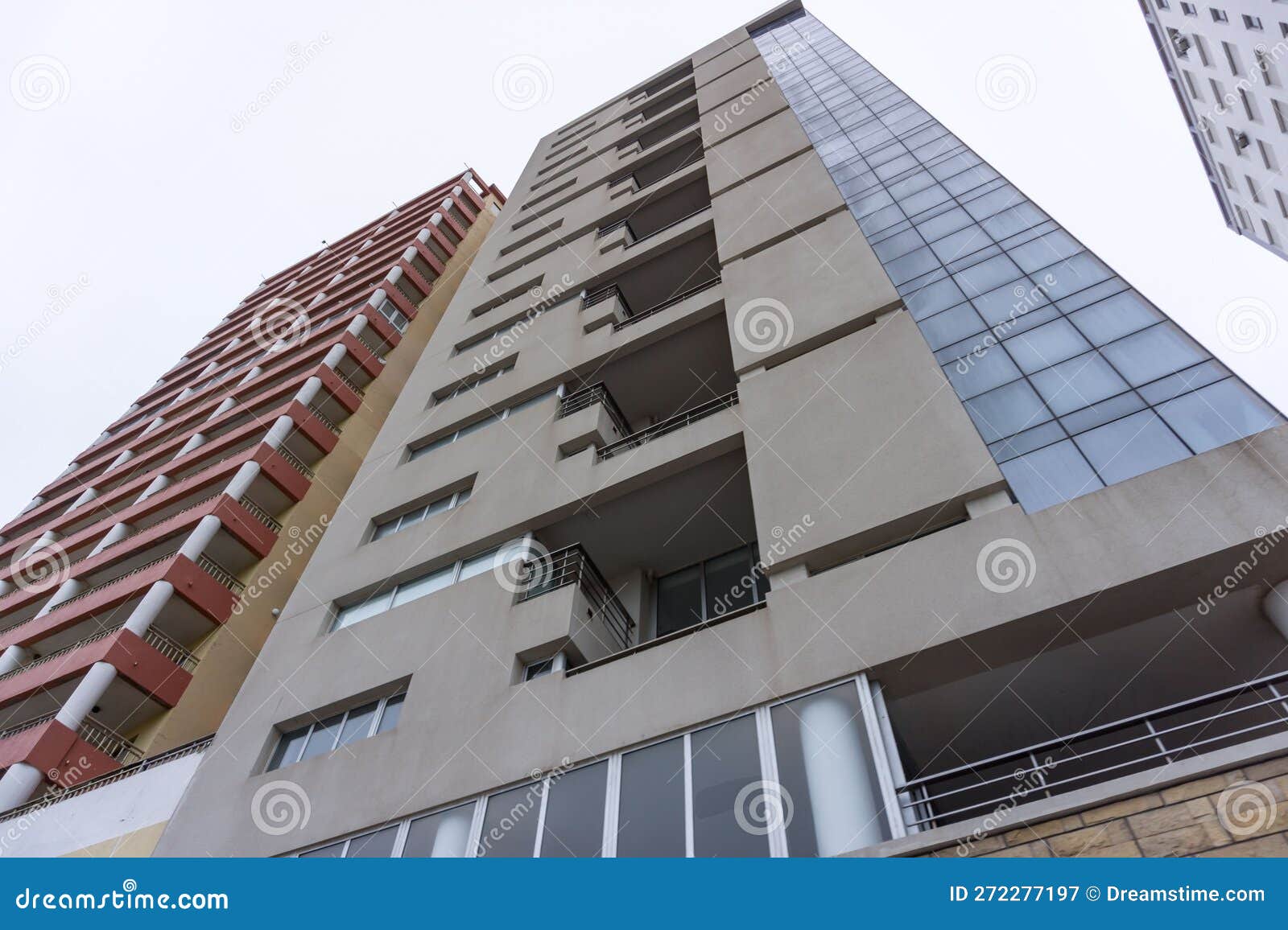 A Tall, Concrete Building with Windows on Each of it S Sides Editorial ...