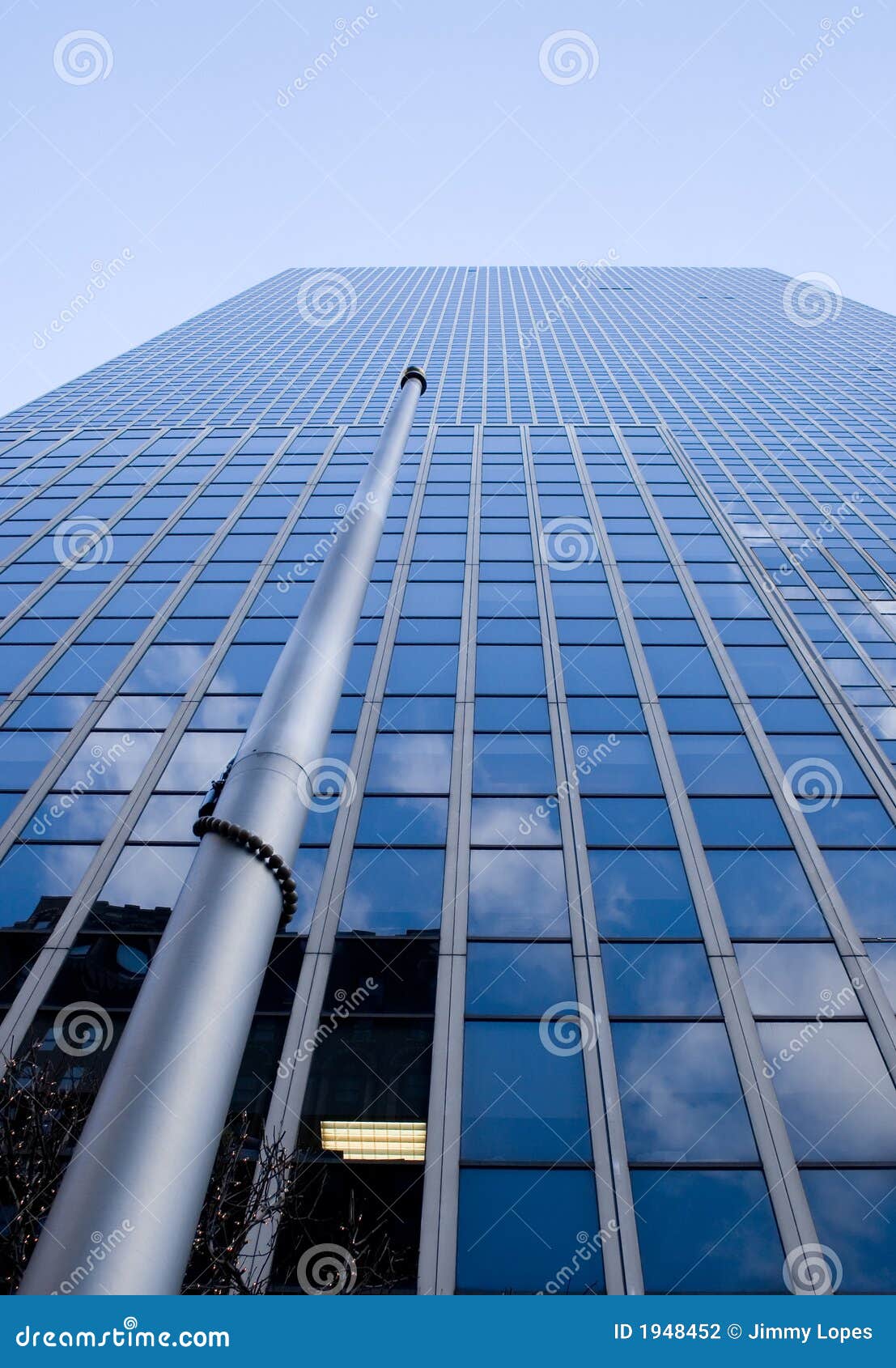 Tall New York City Building Stock Photo - Image of industrial, urban ...