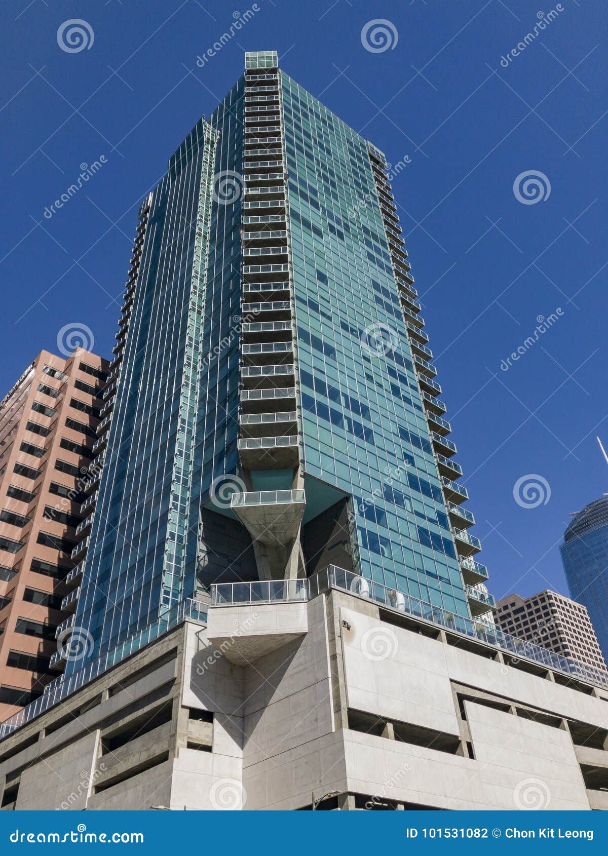 Tall office building stock photo. Image of angeles, states - 101531082