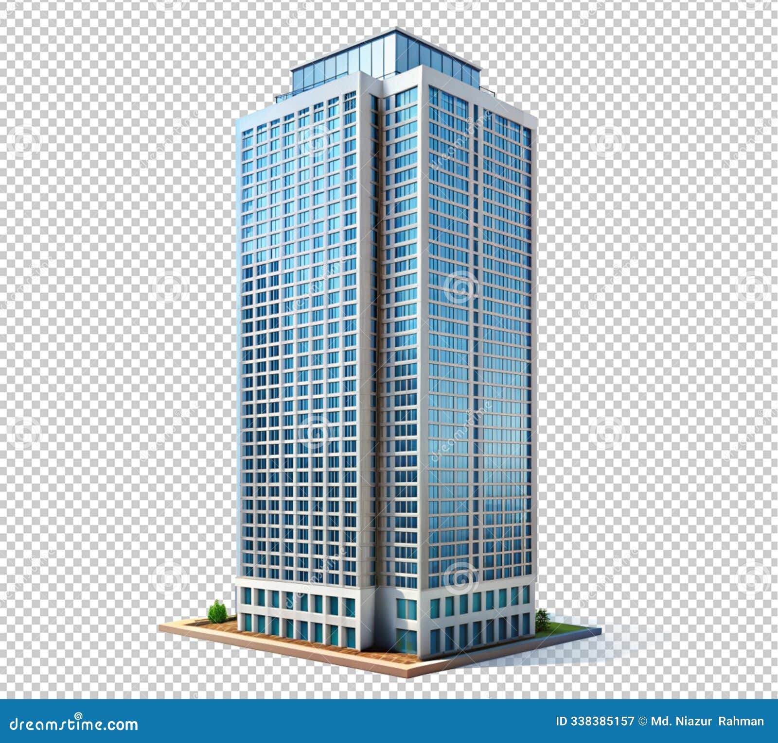 Tall Office Building Realistic Image Transparent PNG Format Stock Image ...