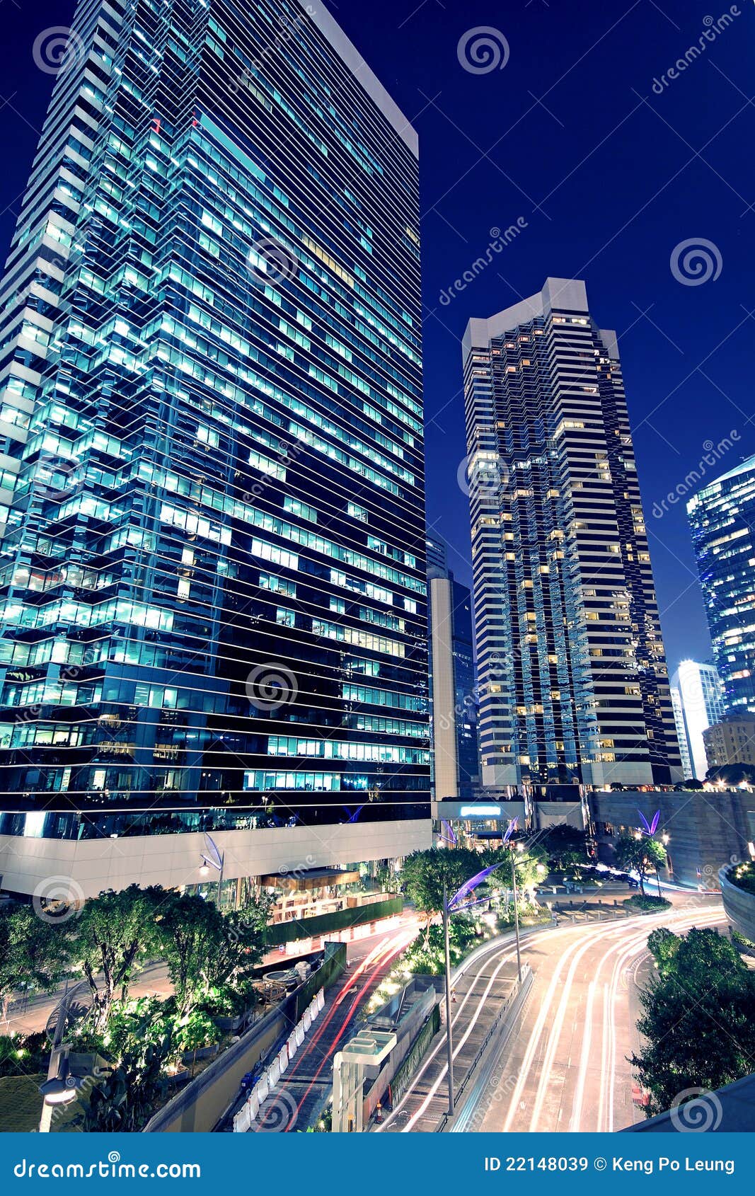 Tall office buildings stock image. Image of security - 22148039