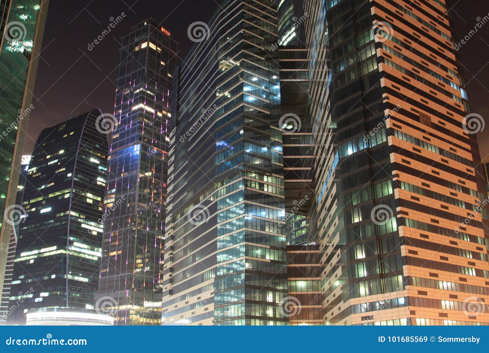 Tall office buildings stock image. Image of life, business - 101685569