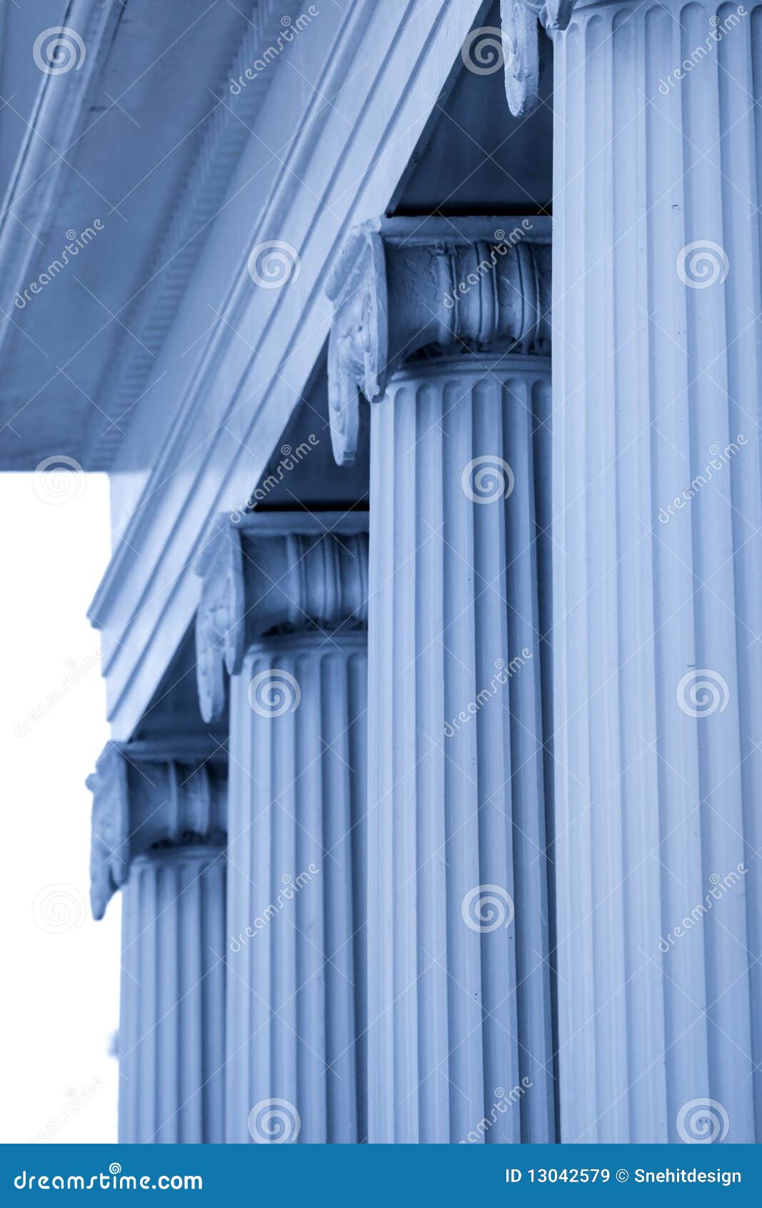 Tall pillars stock image. Image of hallway, high, pillar - 13042579