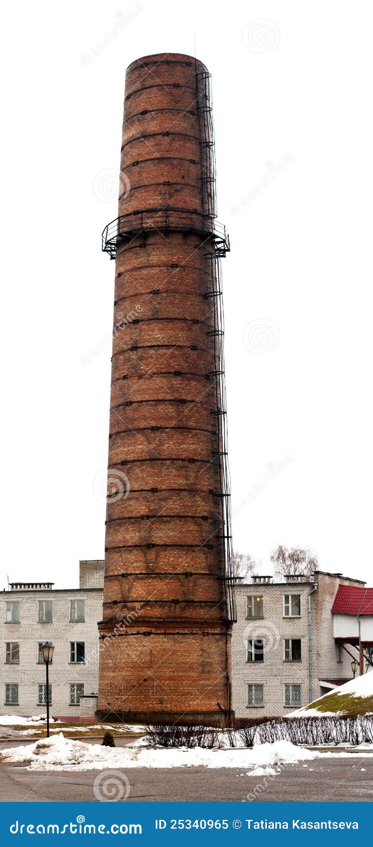 Tall red brick tower stock image. Image of environment - 25340965