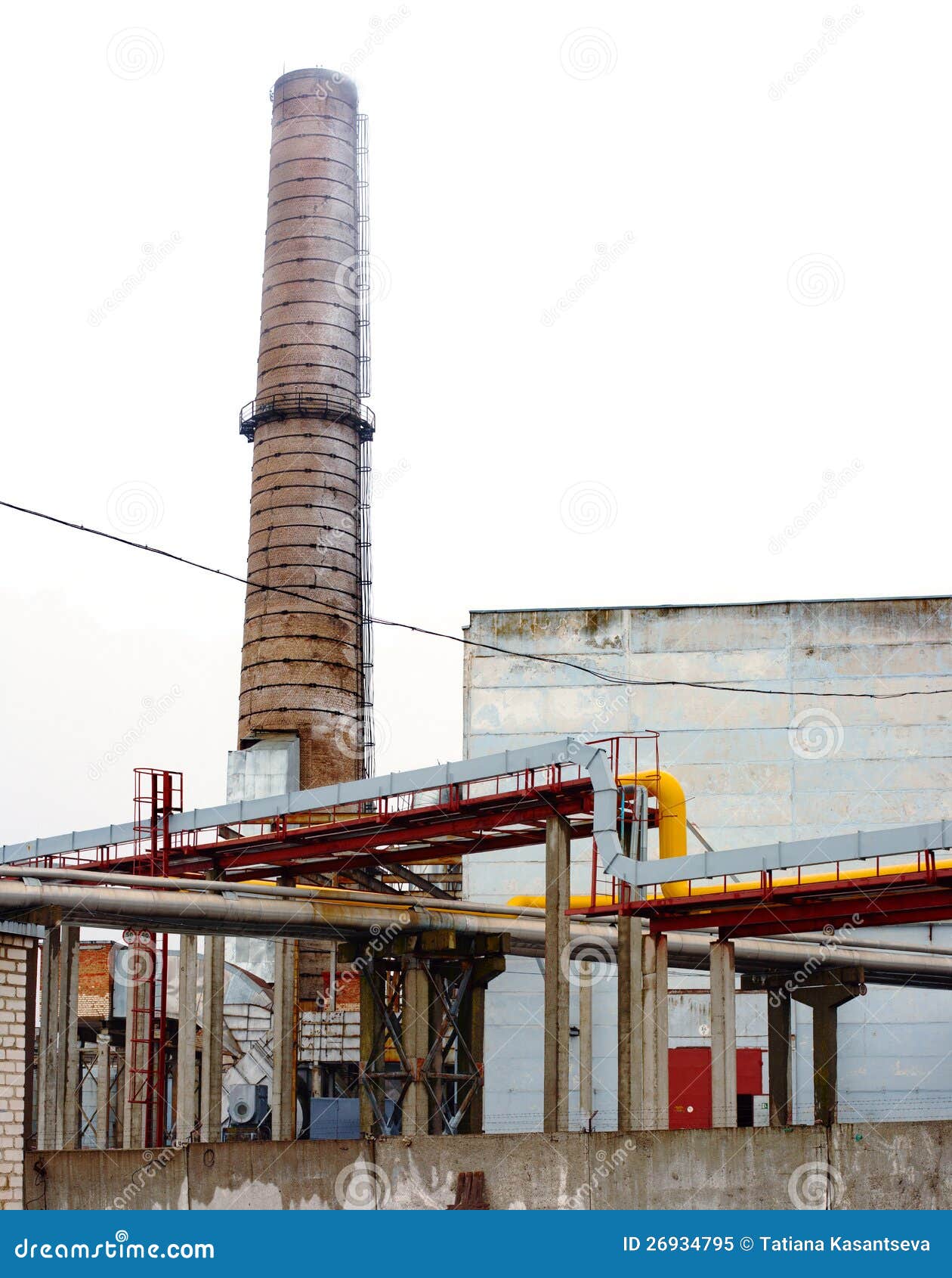 Tall red brick tower stock image. Image of angle, abstract - 26934795