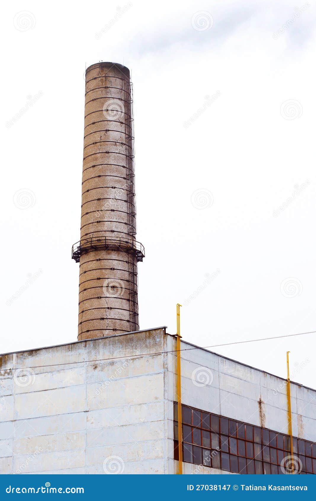 Tall red brick tower stock image. Image of structure - 27038147