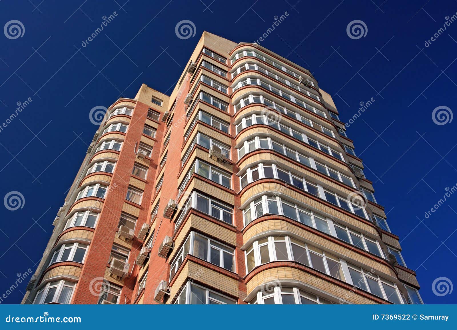 Tall residental building stock photo. Image of skyscraper - 7369522