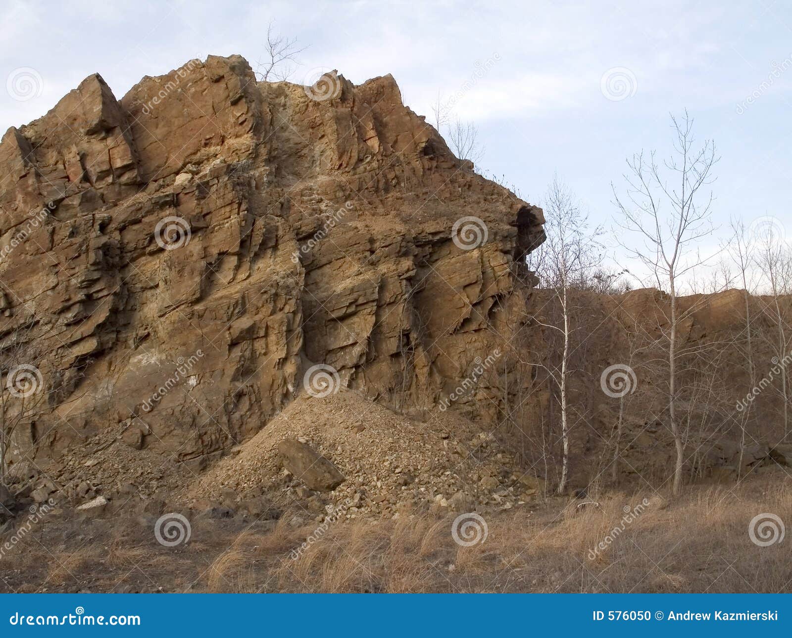 Tall Rock stock photo. Image of trees, outdoors, jersey - 576050