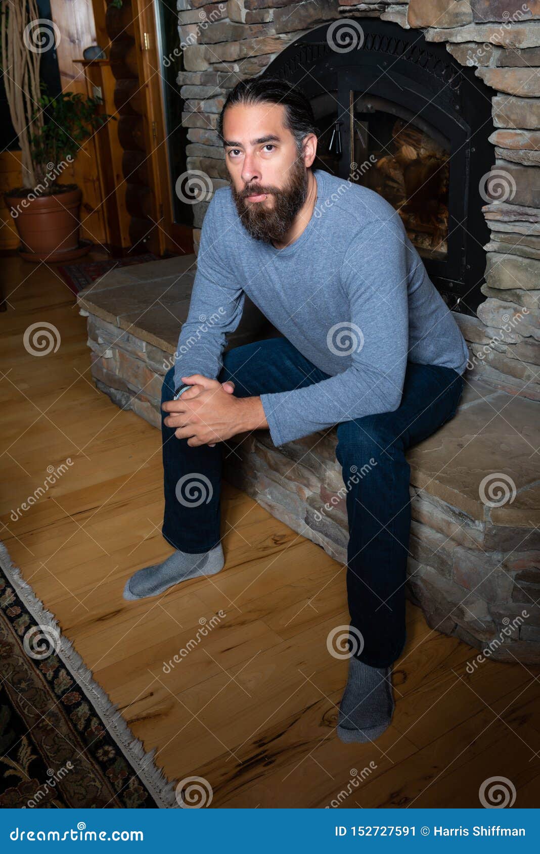 Native American Indian Beard