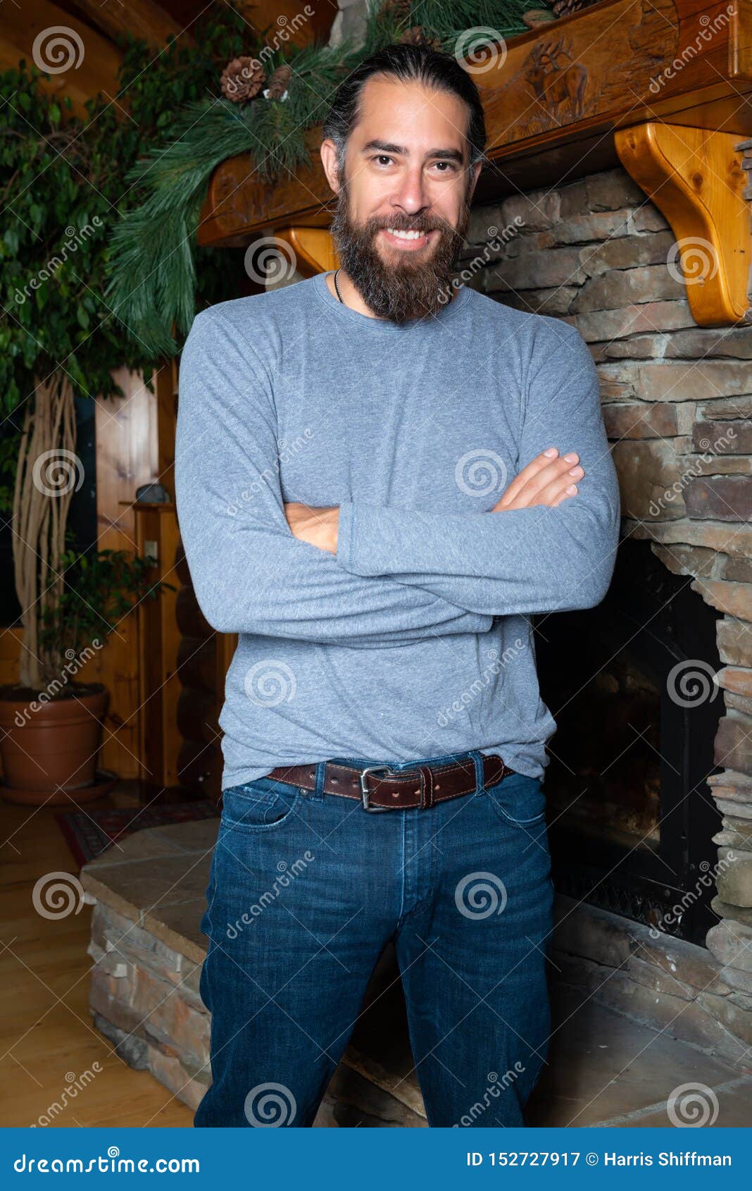 Native American Indian Beard