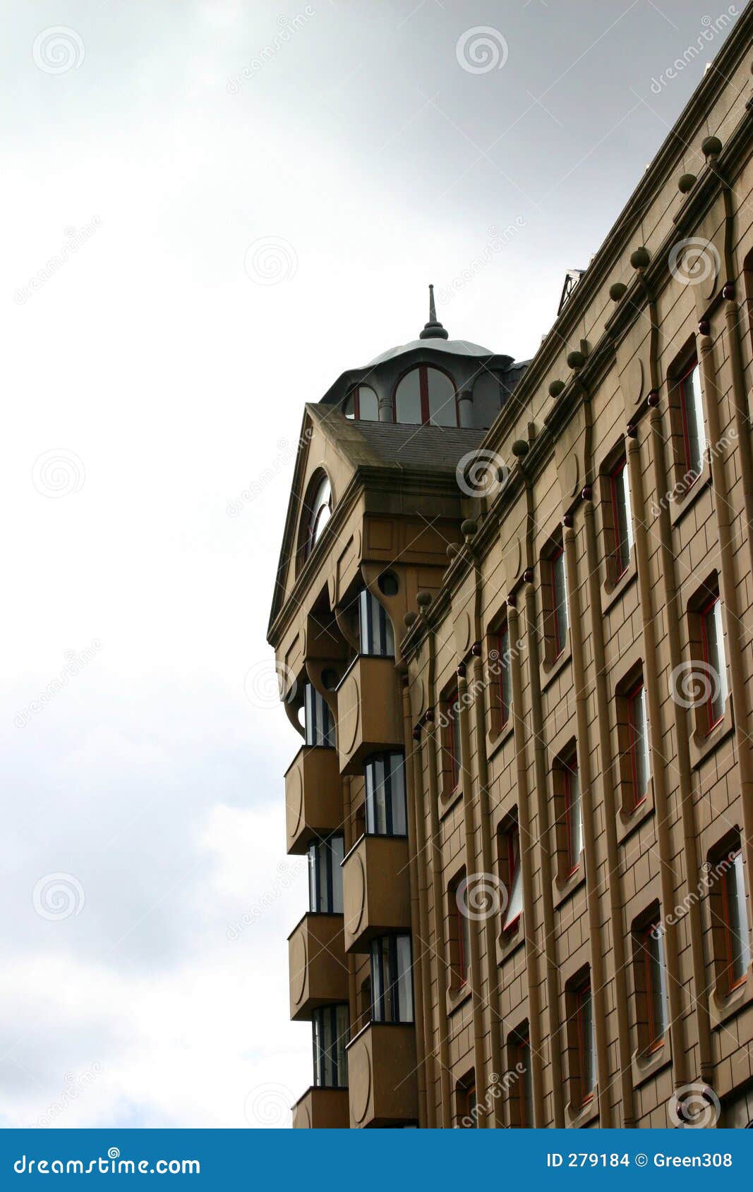 Tall Sandstone Building stock photo. Image of sand, manchester - 279184