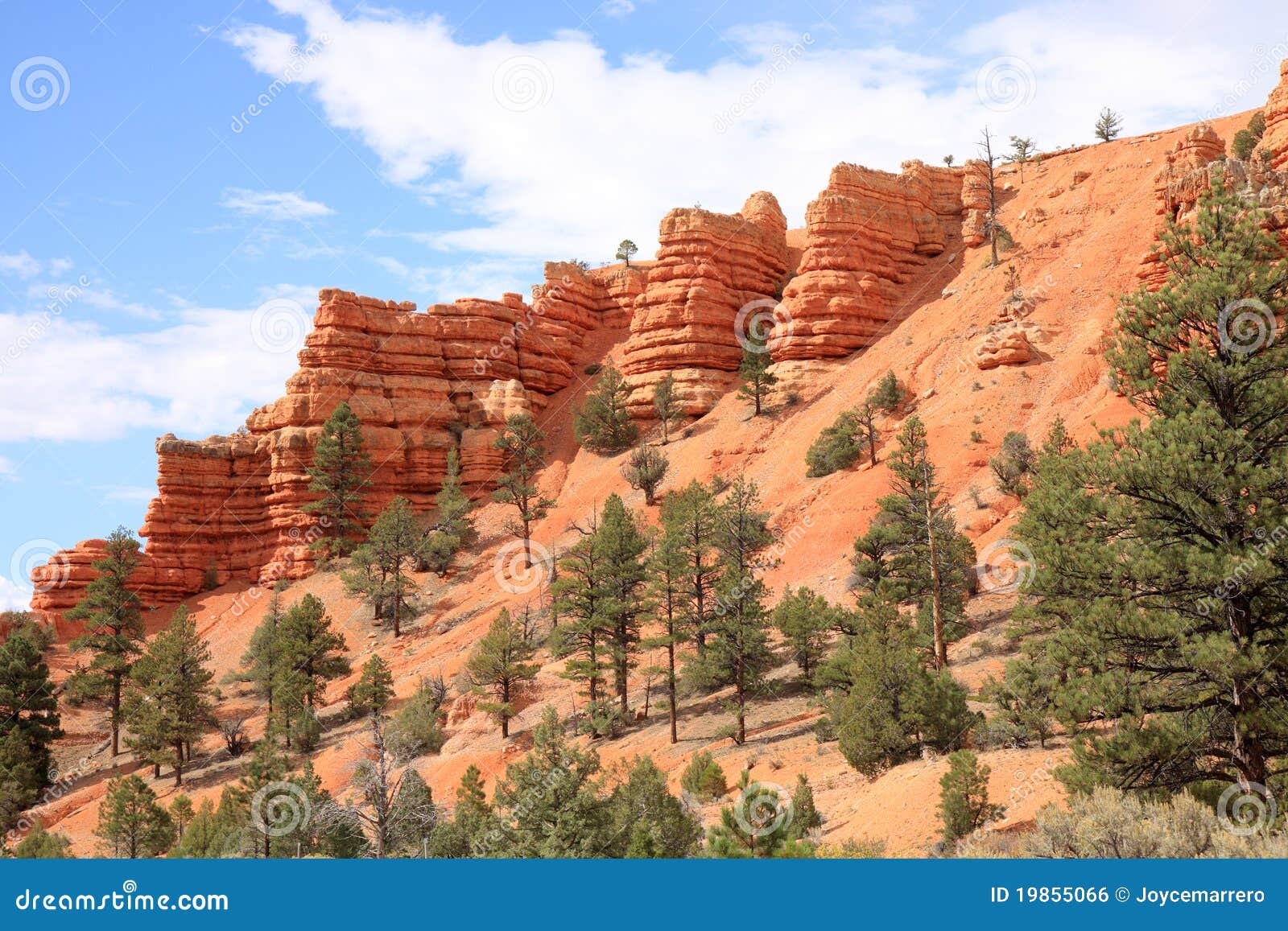 Tall Sandstone Spires stock photo. Image of national - 19855066