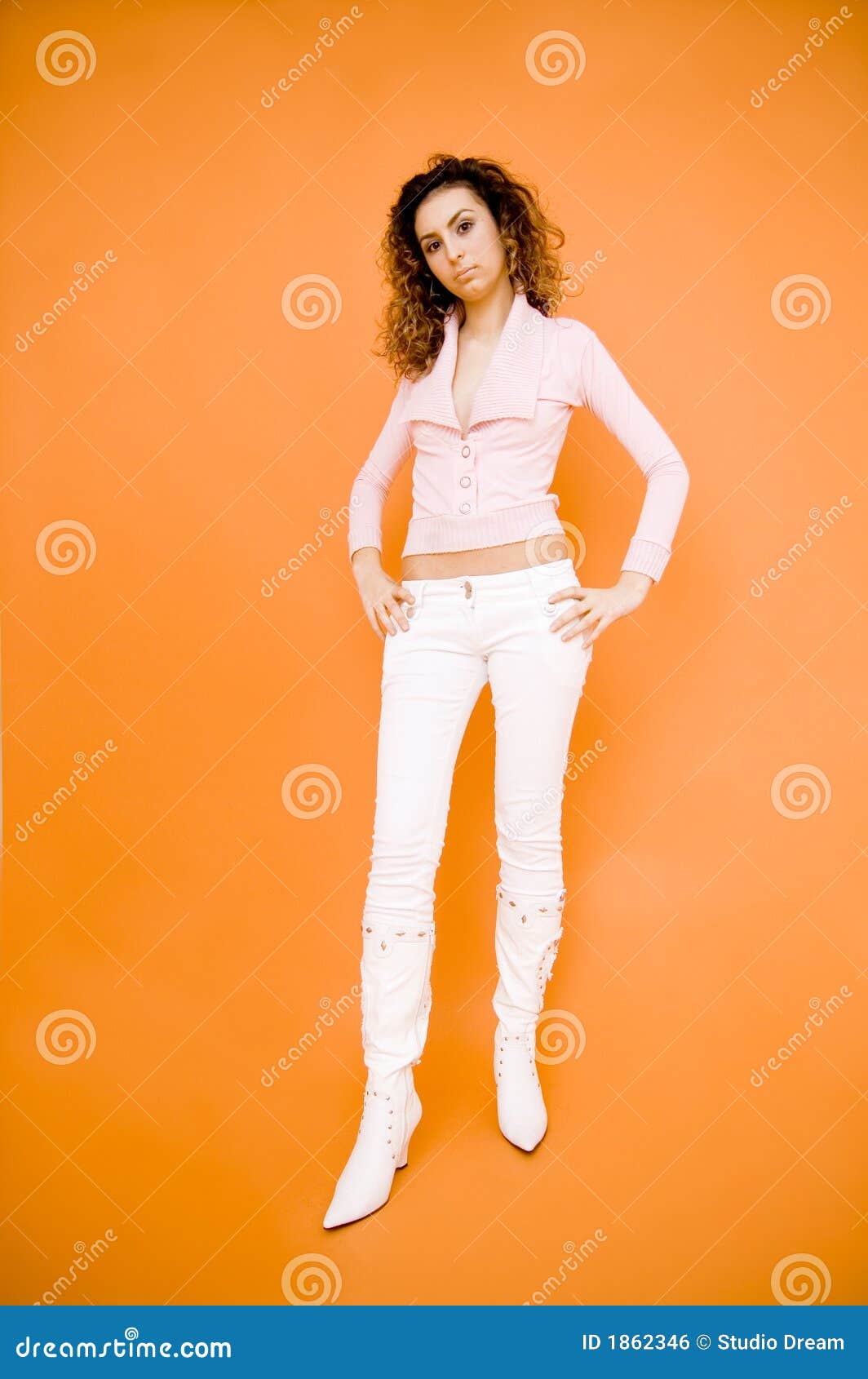 Bold Pose. Stock Photo | CartoonDealer.com #1862322