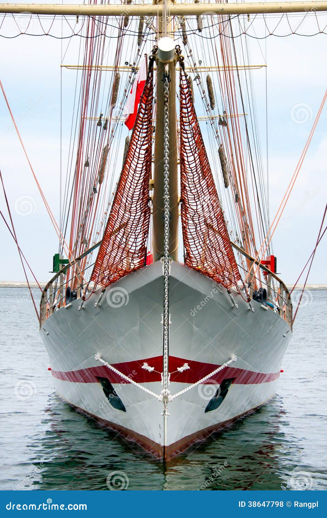 Tall ship stock photo. Image of ship, rigged, nautical - 38647798