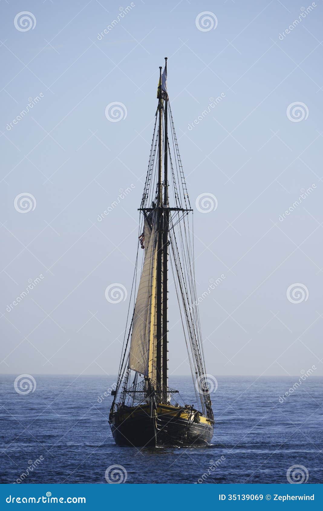 Tall ship stock image. Image of vertical, sailboat, sail - 35139069