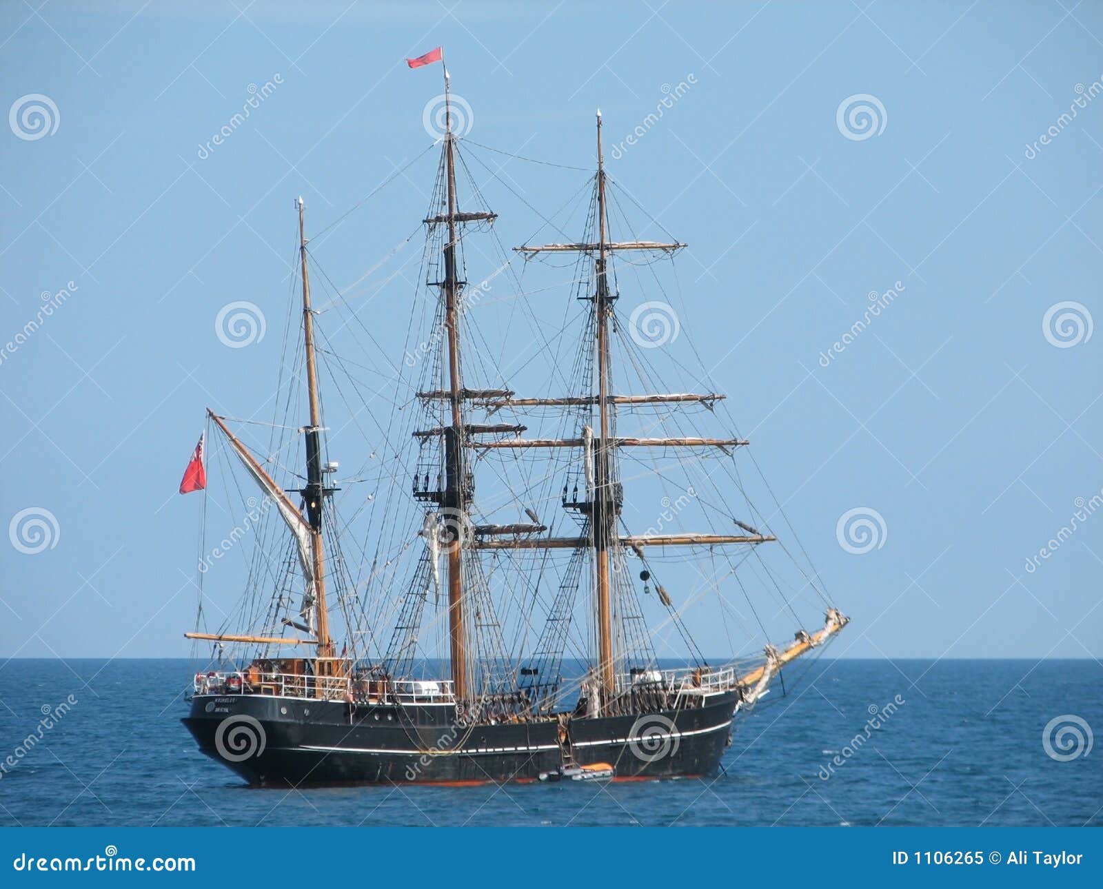 Tall ships stock image. Image of boat, coast, ocean, sail - 1106265