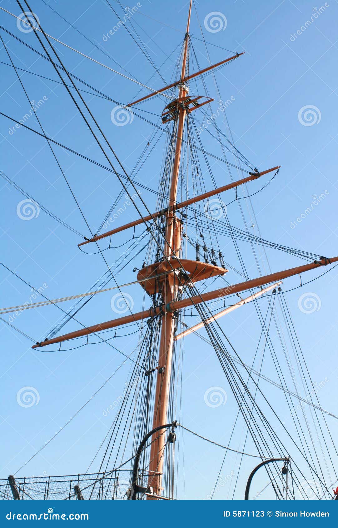 Tall Ships Rigging Picture. Image: 5871123