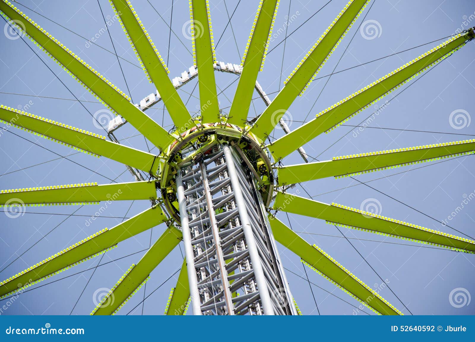 Tall Spinning Chair Carousel Stock Photo - Image of tall, symmetry ...