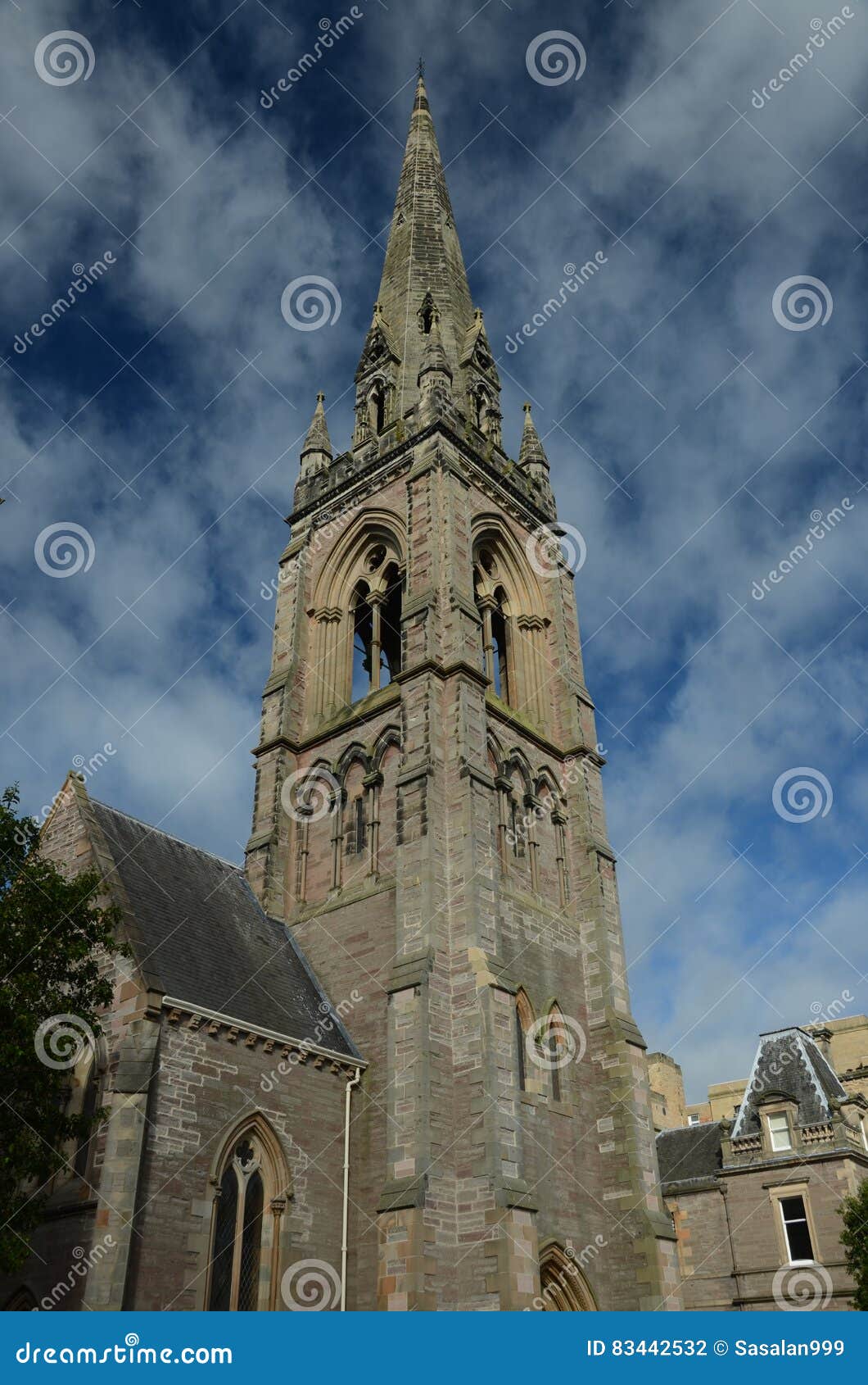 Tall Spire stock photo. Image of exterior, external, stone - 83442532