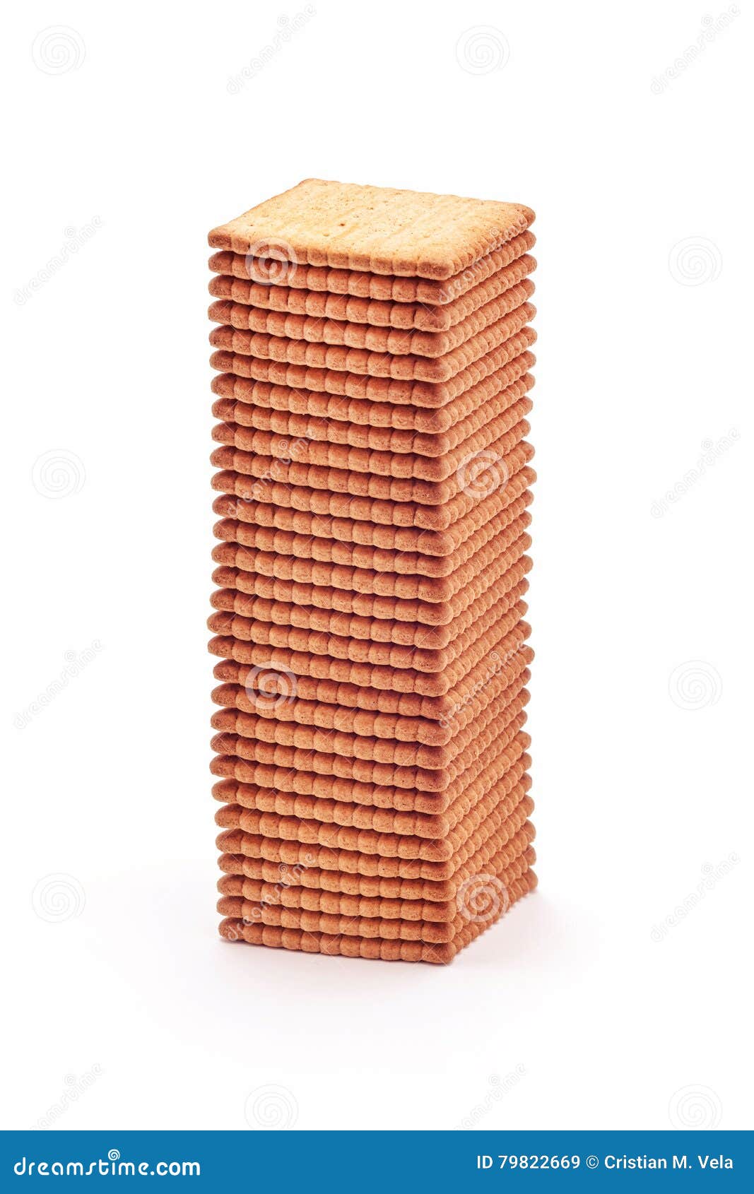 Tall stack of biscuits stock image. Image of delicious - 79822669