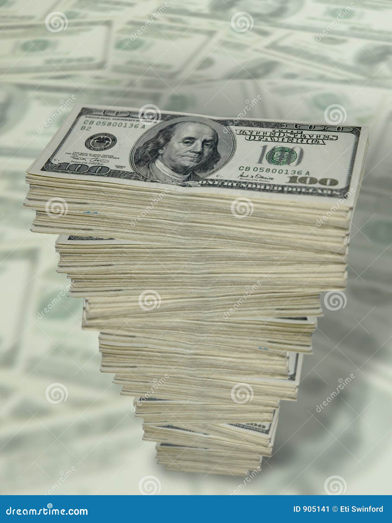 Real Stack Of Drug Money