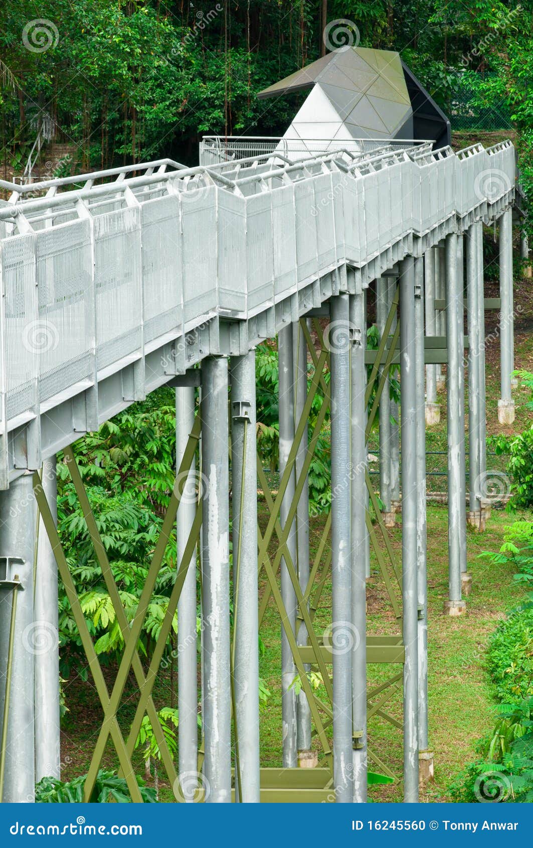 Tall Steel Bridge stock photo. Image of high, tall, bridge - 16245560