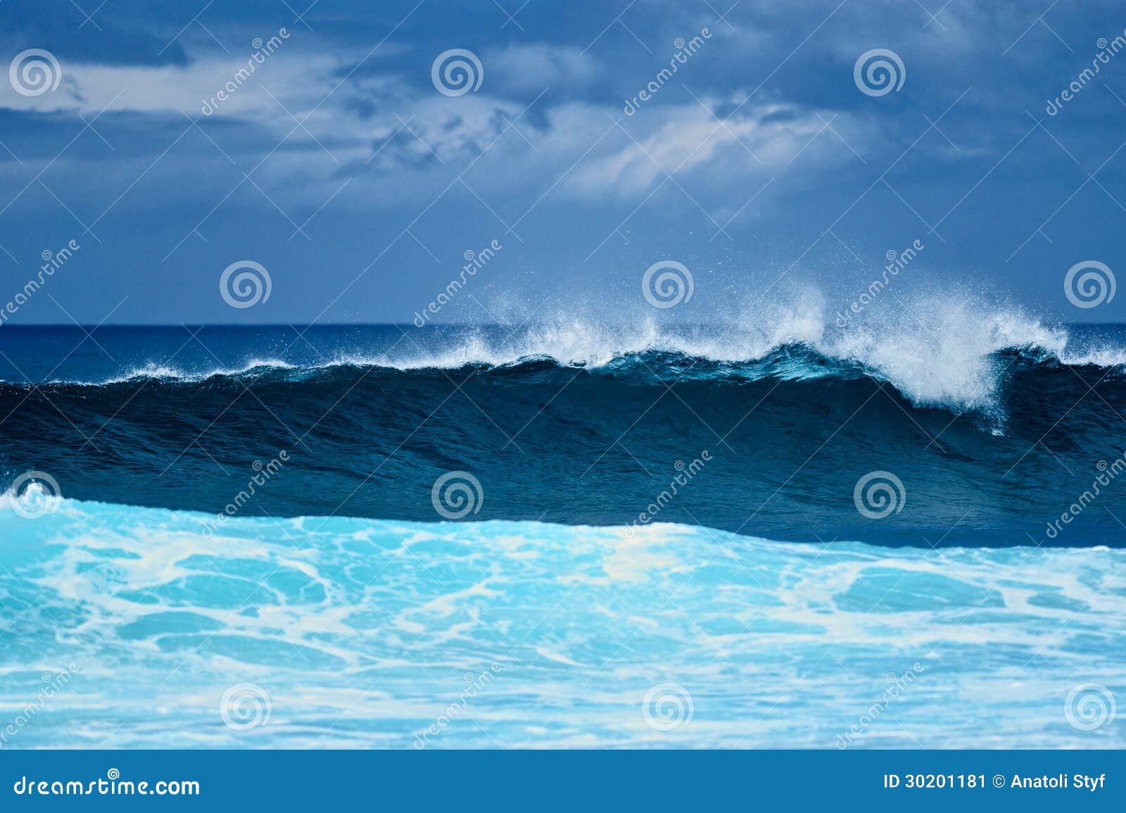 Tall Wave stock image. Image of seascape, foreshore, bright - 30201181