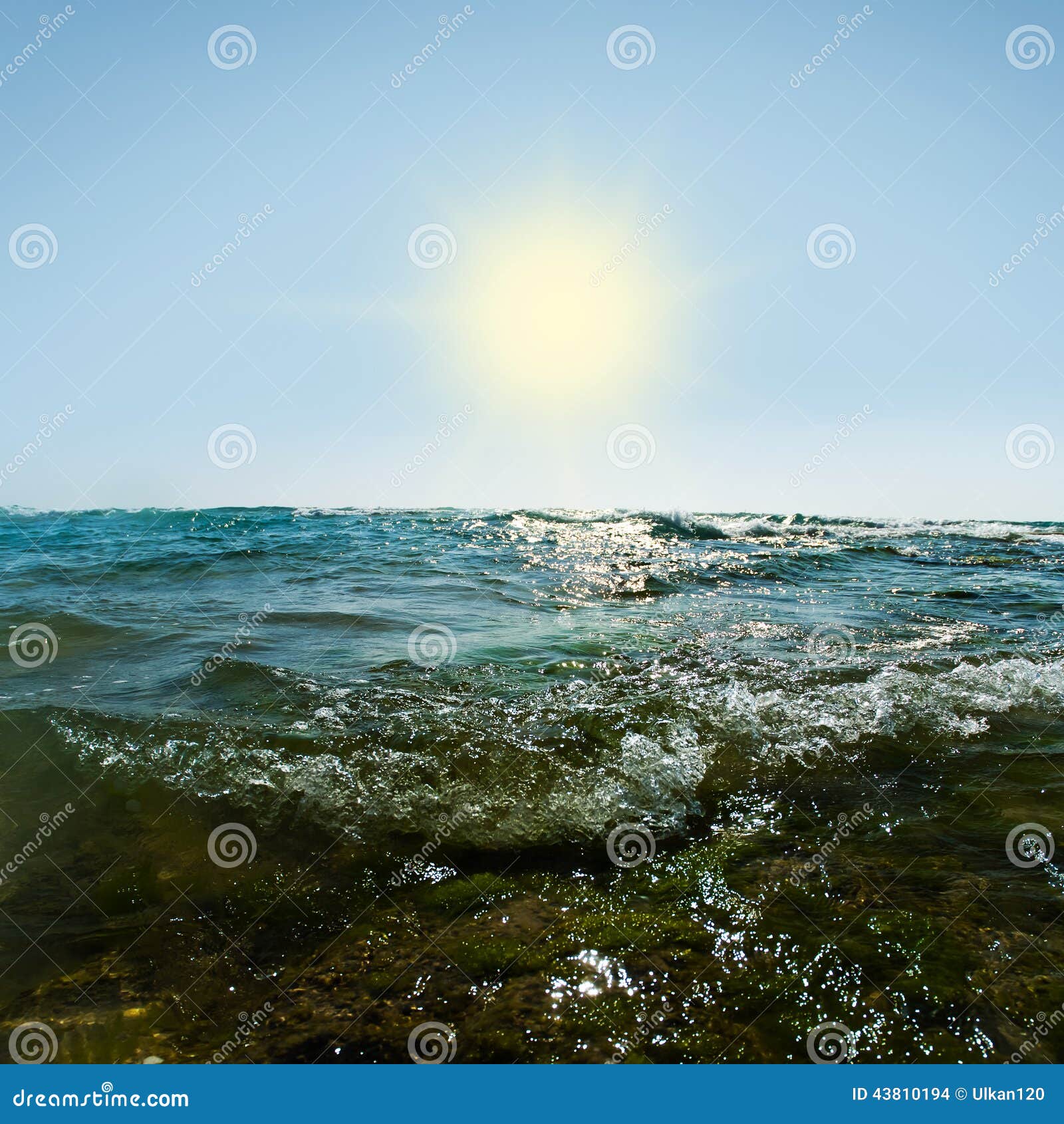 Tall waves stock photo. Image of perspective, smooth - 43810194