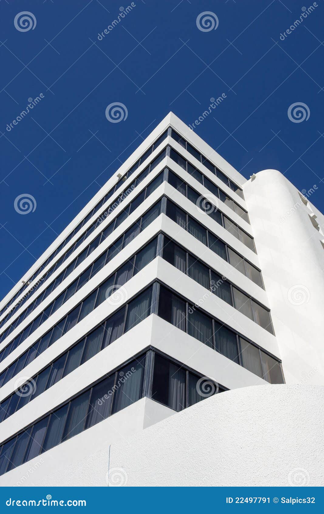 A tall white building stock image. Image of building - 22497791