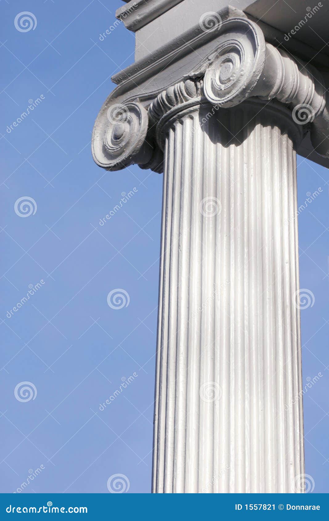Tall white column stock image. Image of ideas, outside - 1557821